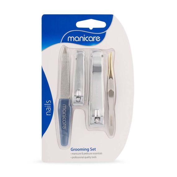 Manicare Grooming Set - Manicure & Pedicure 4 Pc – Cosmetics Squad