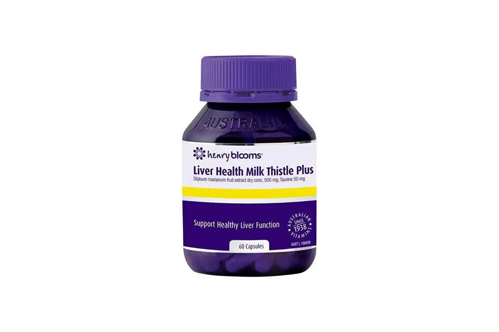 Henry Blooms Liver Health Milk Thistle Plus 60c – Cosmetics Squad
