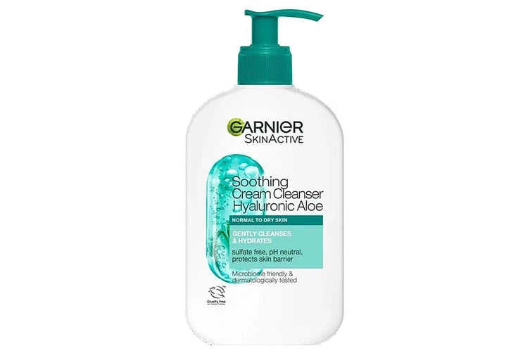 Garnier Skin Active Hyaluronic Aloe Cream Cleanser 250Ml Pump ...