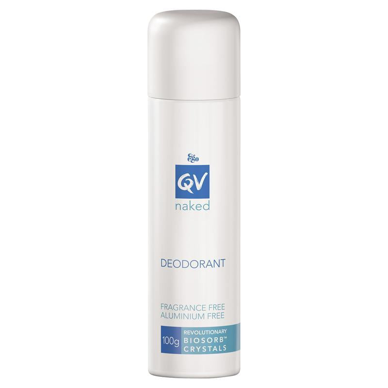 Ego QV Naked Deodorant 100g – Cosmetics Squad