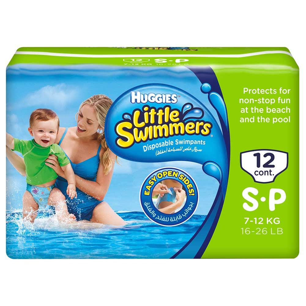 Huggies Little Swimmers Nappies 7-12kg Small 12 pack – Cosmetics Squad