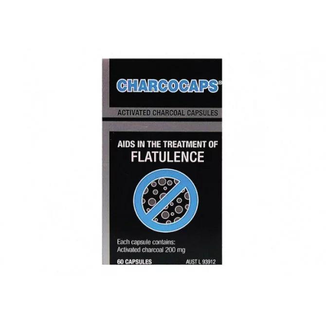 Charcocaps 200mg 60 Capsules – Cosmetics Squad