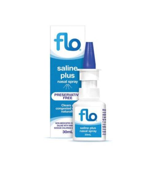 Flo Saline Plus Nasal Spray 30ml – Cosmetics Squad