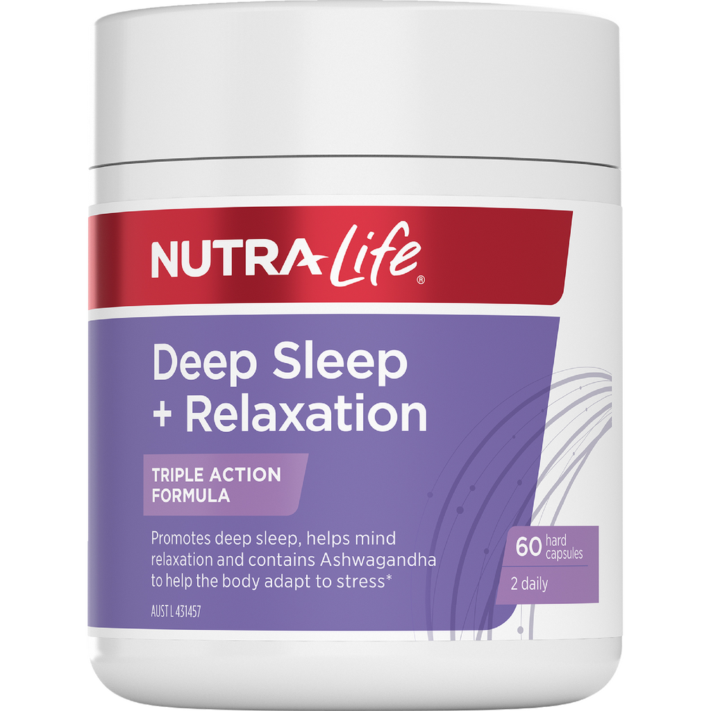 Nutra-Life Deep Sleep + Relaxation 60 caps – Cosmetics Squad