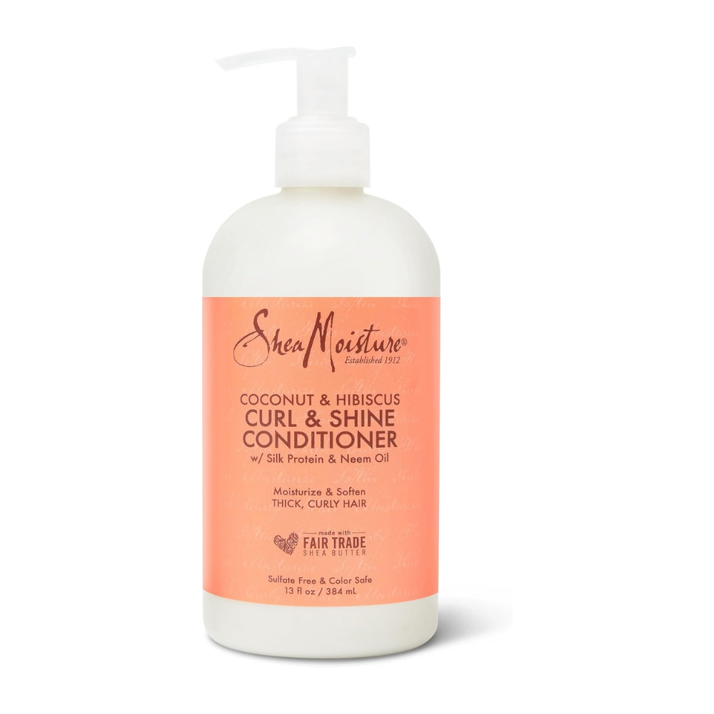 Shea Moisture Coconut And Hibiscus Curl And Shine Conditioner 384mL ...