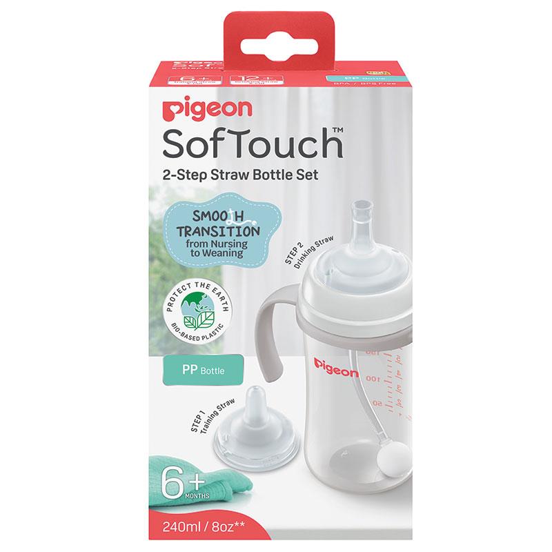 Home / Pigeon / Pigeon SofTouch PPSU Step Up Bottle Set 160ml and 240ML