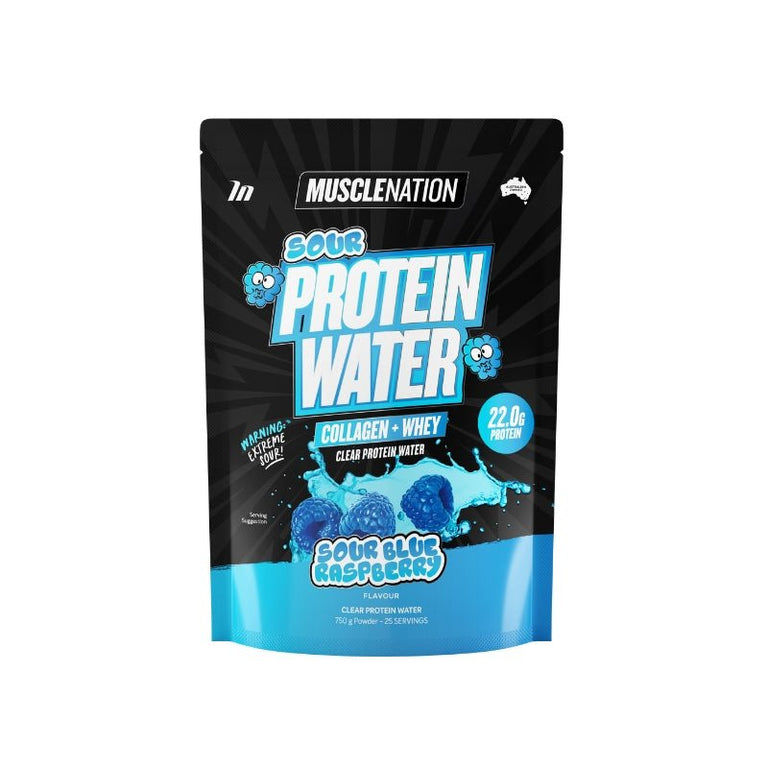 Home / Muscle Nation / Muscle Nation Protein Water Powder Sour Blue ...