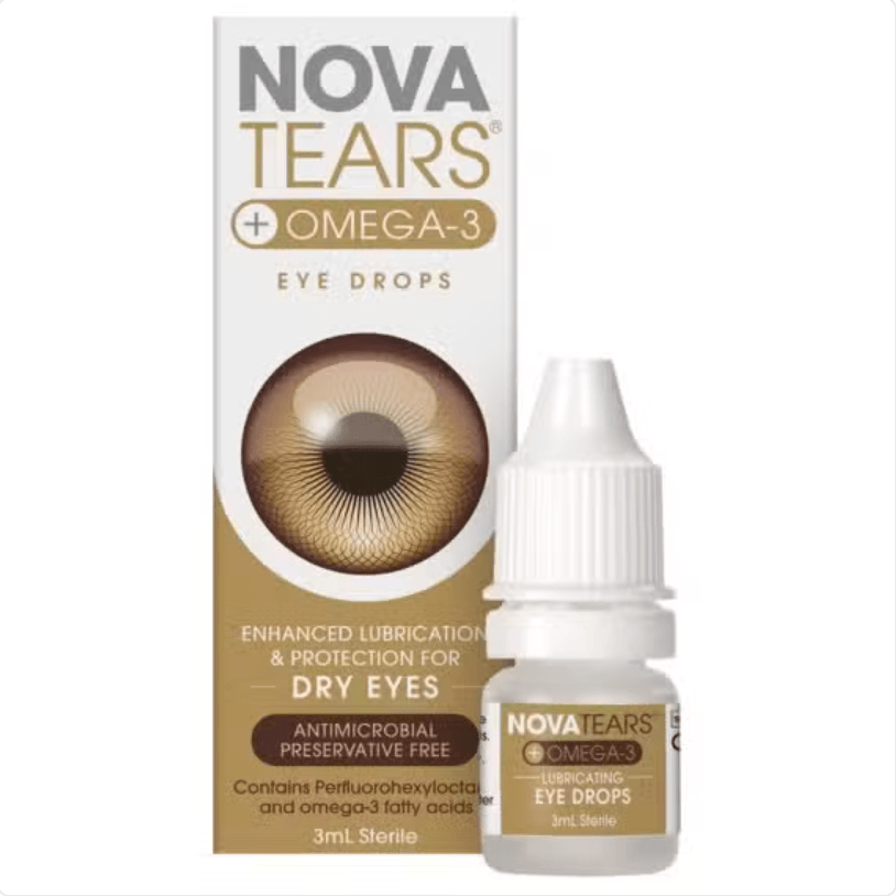 Novatears OMEGA3 Eye Drops 3ML – Cosmetics Squad