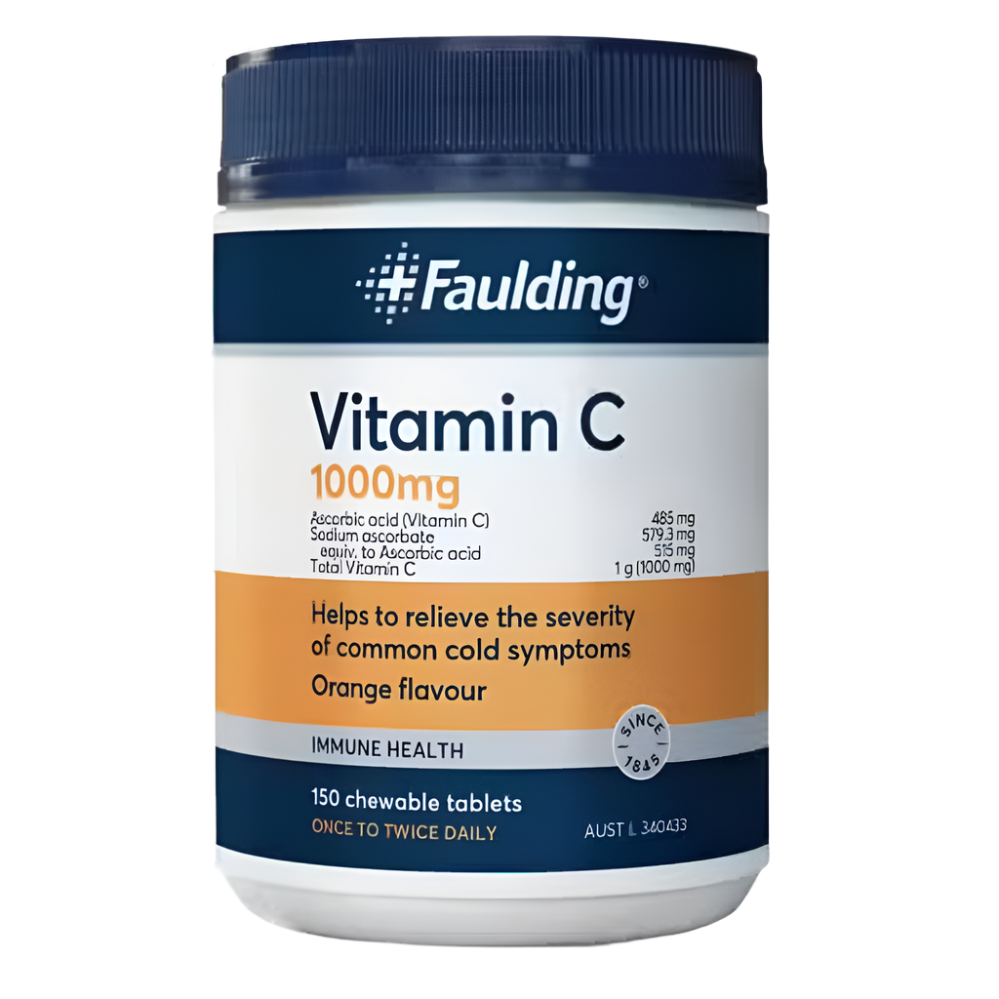 Home / Faulding / Faulding Remedies Vitamin C 1000MG Chewable 150 Tablets