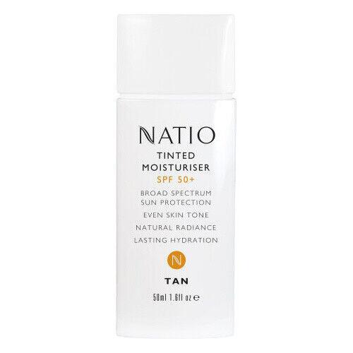Natio Tinted Moisturiser SPF50 Tan – Cosmetics Squad