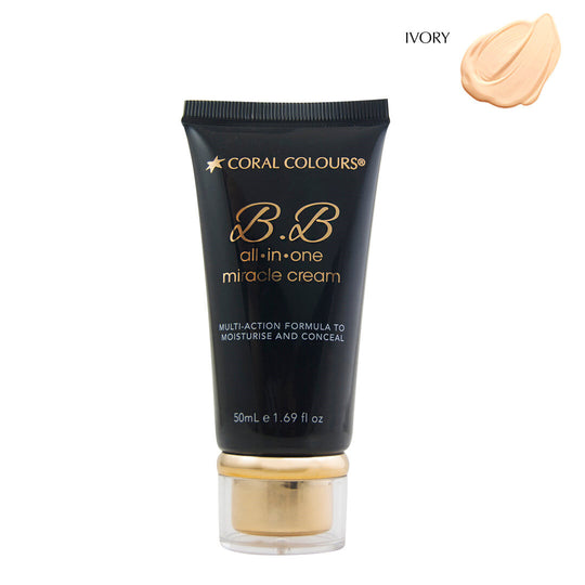 Home / Coral Colours / Coral Colours BB Cream SPF 30 Ivory 50G