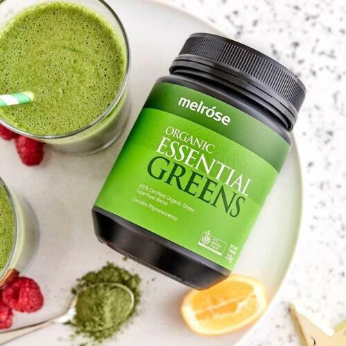Melrose Organic Essentials Greens 200g – Cosmetics Squad